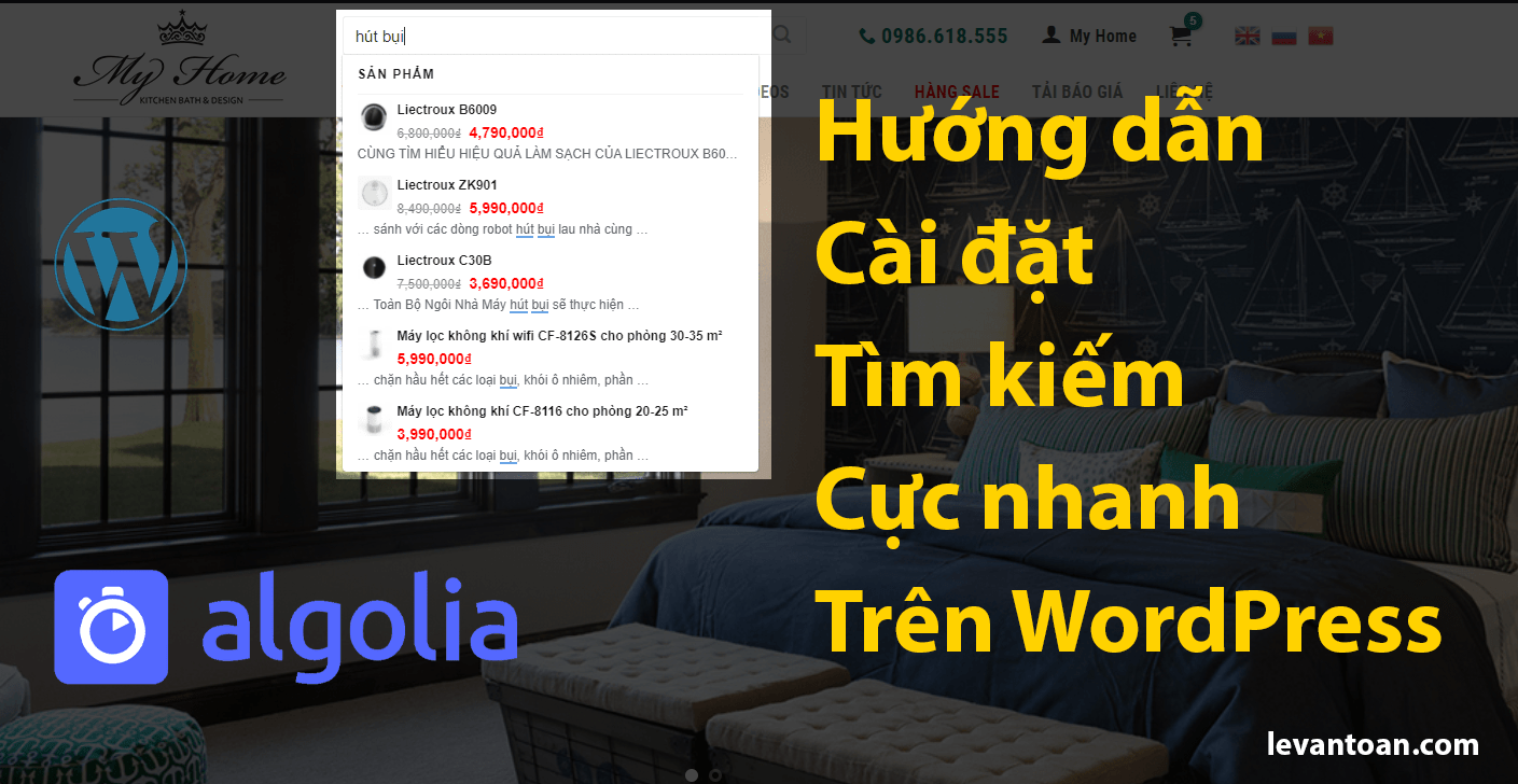 Hướng dẫn cài đặt tìm kiếm cực nhanh cho WordPress qua Algolia - WordPress Developer
